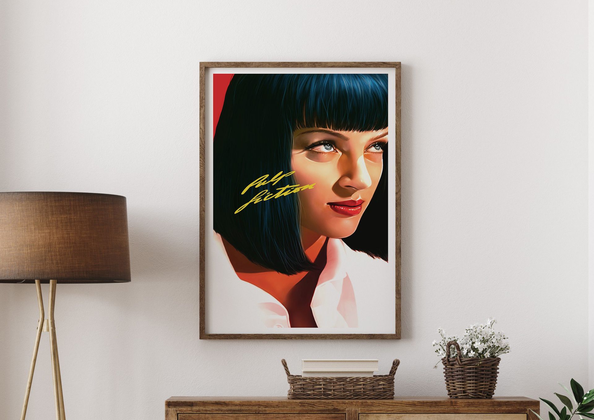 Poster Mia Wallace | Shop officiel de Flore Maquin